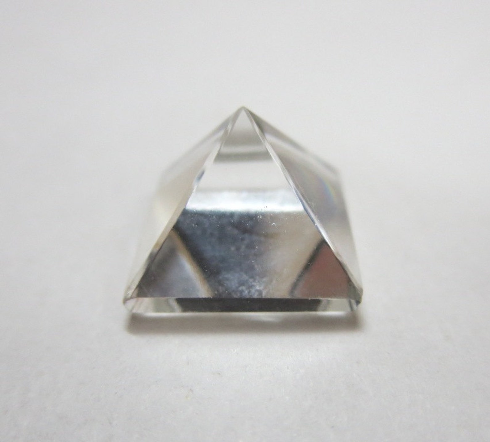 8mm Crystal Quartz Pyramid Square Cabochon Loose Gemstone - Etsy