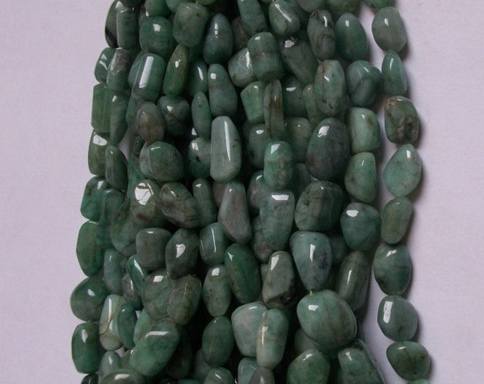 8x12mm 10x12mm Approx... AAA Natural Antique EMERALD NUGGET Smooth ...
