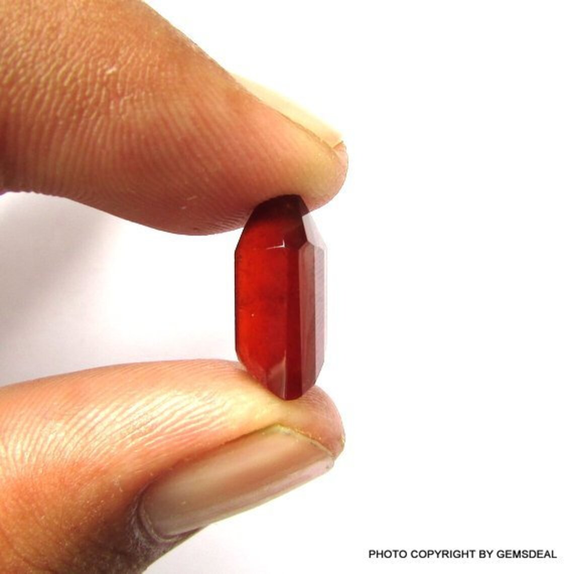 1 pieces 8x16mm Hessonite Garnet Faceted Fancy Pencil Shape | Etsy