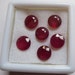 1 Pieces 7mm RUBY Faceted Round Loose Gemstone, Ruby Round Faceted ...