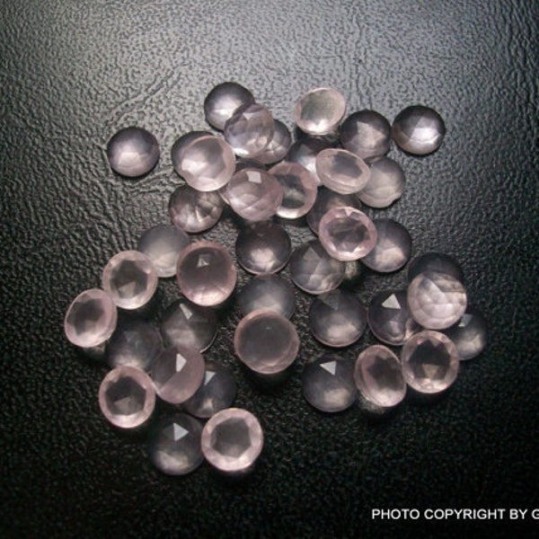 Faceted Rose Quartz - Etsy