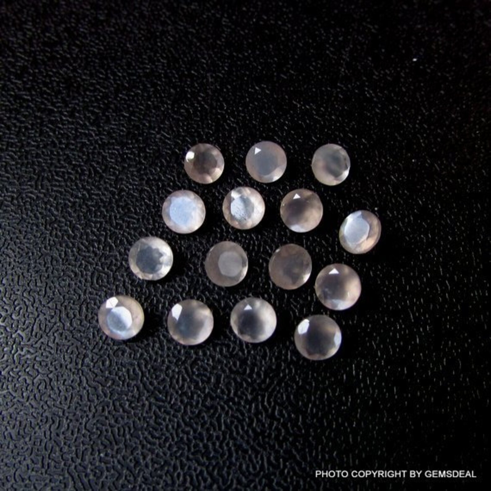10 Pieces 3mm Gray Moonstone Faceted Round Gemstone Gray - Etsy