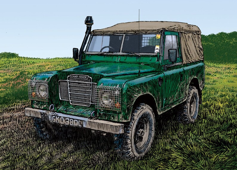 Vehicle Portrait Commissions to Order - Etsy
