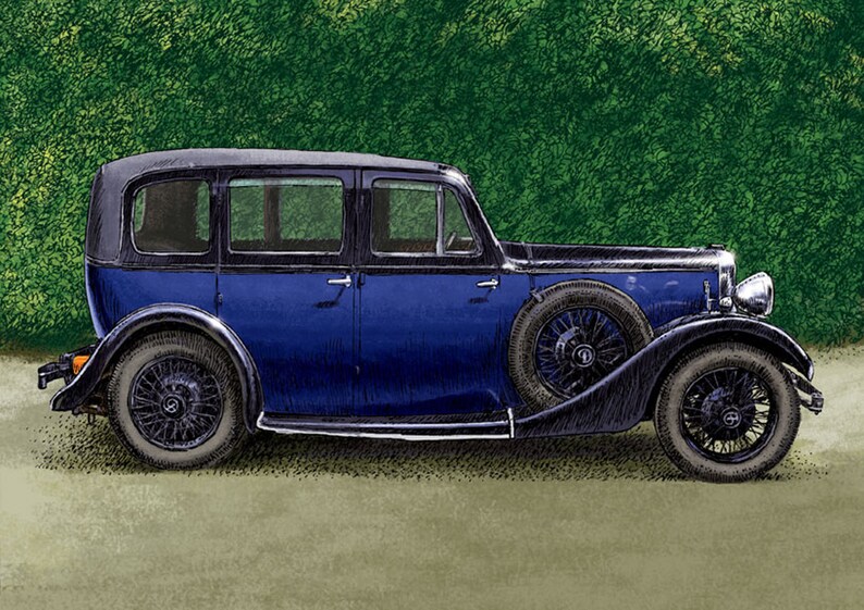 Vehicle Portrait Commissions to Order - Etsy