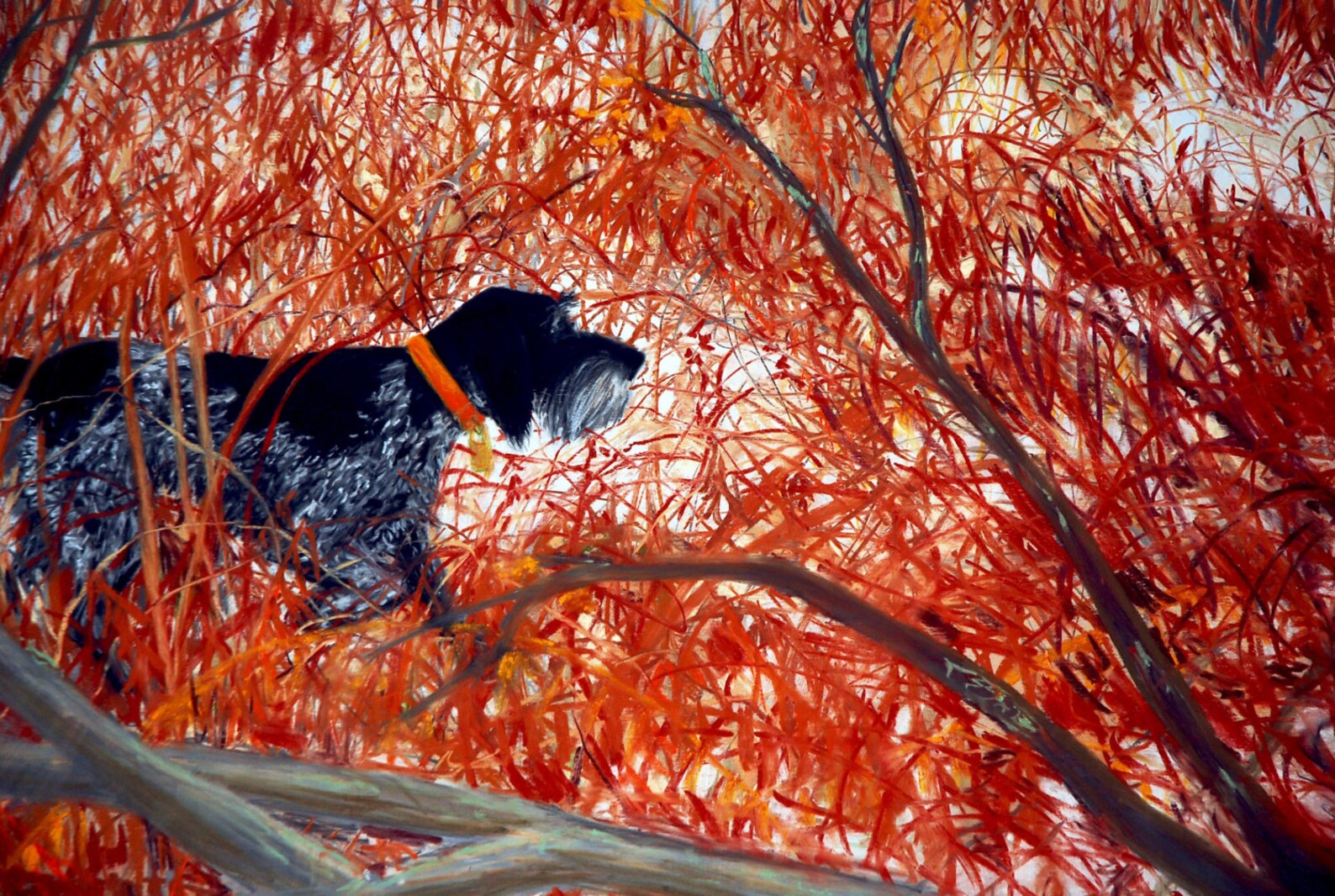 Custom Sporting Dog Art - Painting, Drawing, Pointer, Hunting, Pointing ...