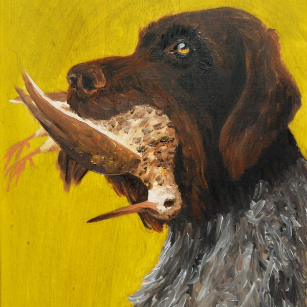 Pointer Painting - Etsy