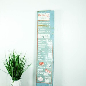 Authentic Vintage Mr Swiss Drinks Sign Large, Menu Board, Ice Cream ...