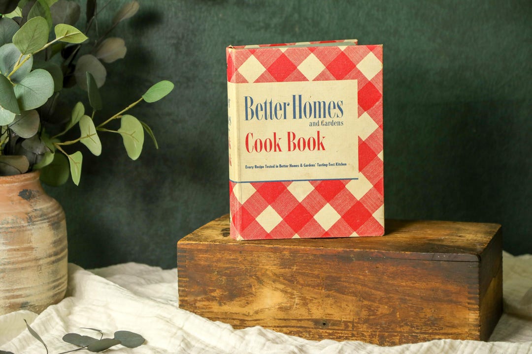 1940s Vintage Better Homes Cookbook, 1940s Cook Books, Old Recipe Books ...
