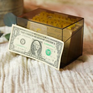 Vintage Recipe Card Box With Old Recipe Cards, Retro Recipe Box ...