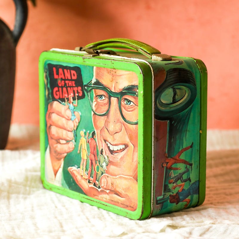 1950s Lunch Box - Etsy