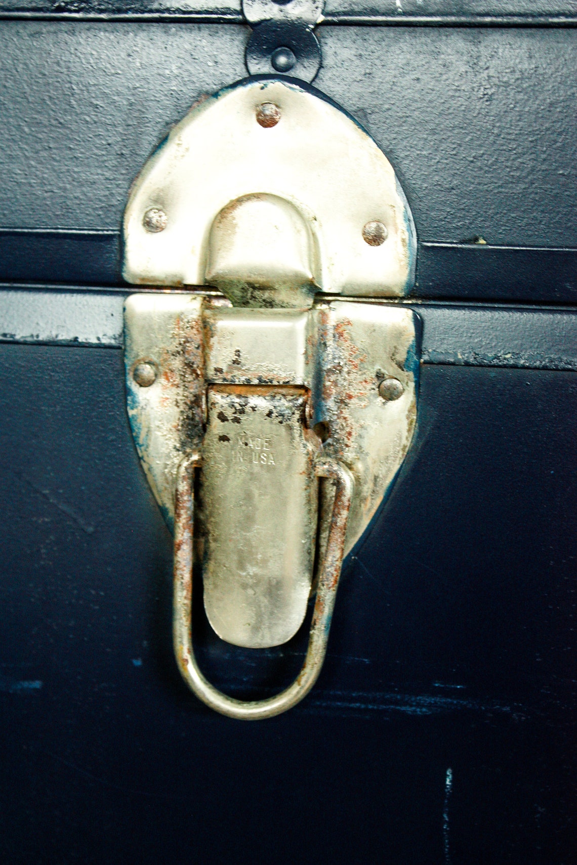 Vintage Union Jack Trunk, British Flag Furniture, Trunk Storage ...