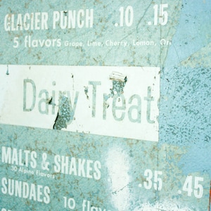 Authentic Vintage Mr Swiss Drinks Sign Large, Menu Board, Ice Cream ...