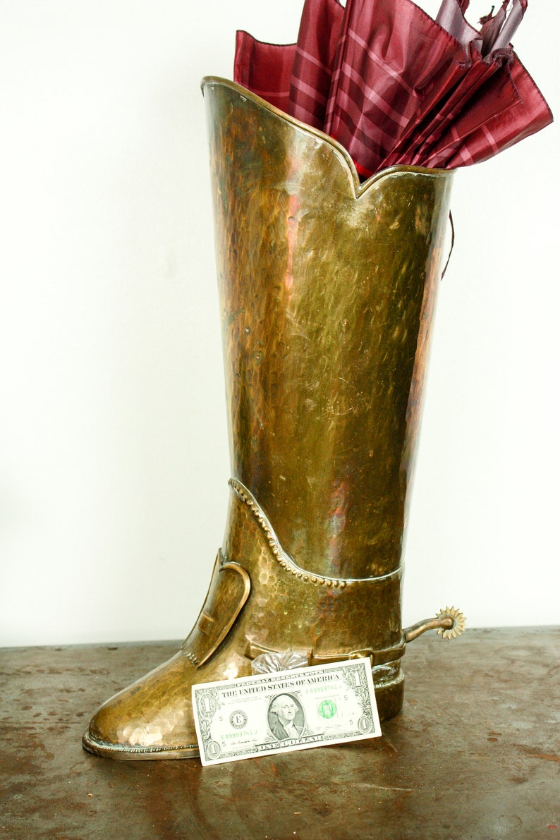 Vintage Brass Umbrella Holder Stand Vintage Umbrella Holder | Etsy