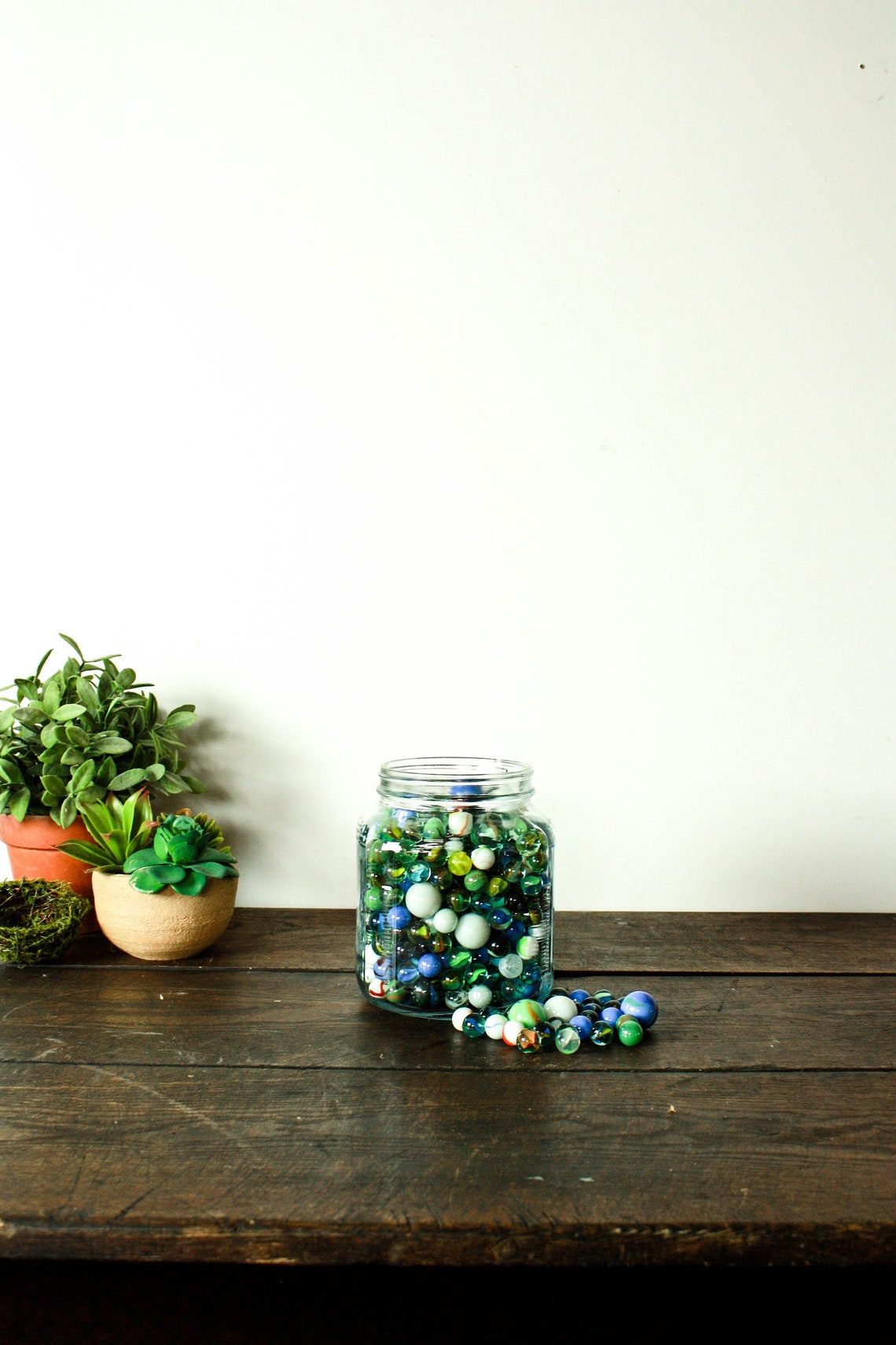 100 Vintage Marbles Clear Marbles Bulk Glass Marbles Lot - Etsy