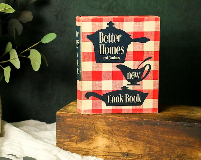 1950s Vintage Better Homes and Gardens Cookbook, 1950s Cookbook ...