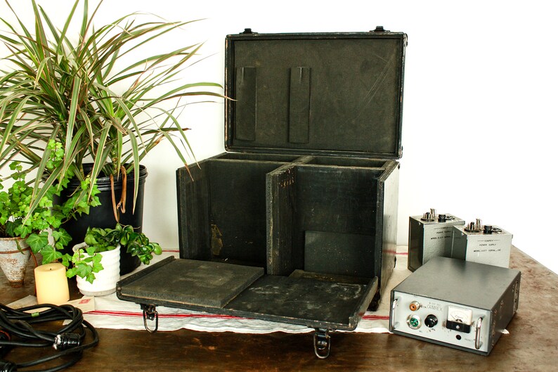 Vintage Wireless Microphone and Box Vintage Theater Decor | Etsy