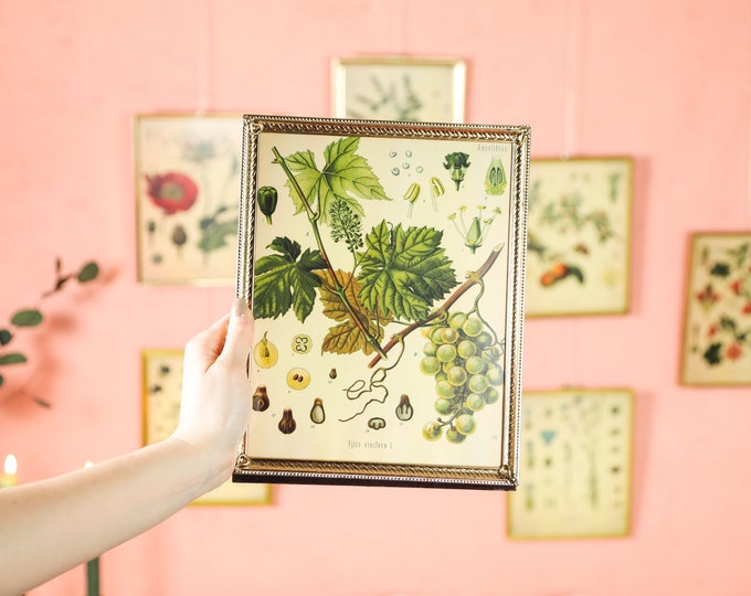 3 Vintage 8 X 10 Frames Set, Vintage Brass Frames, Ornate Picture Frame ...