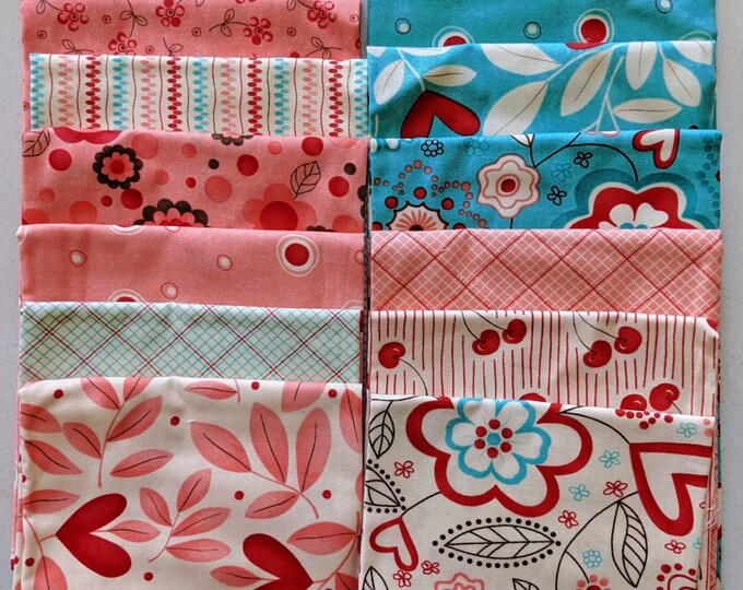 OOP Moda Giddy Curated Fat Quarter Bundle, Sandy Gervais, Modern Fat ...