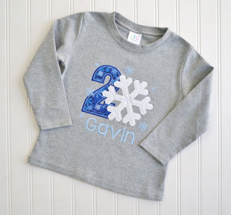Boys Snowflake Shirt Snowflake First First Birthday Shirt - Etsy