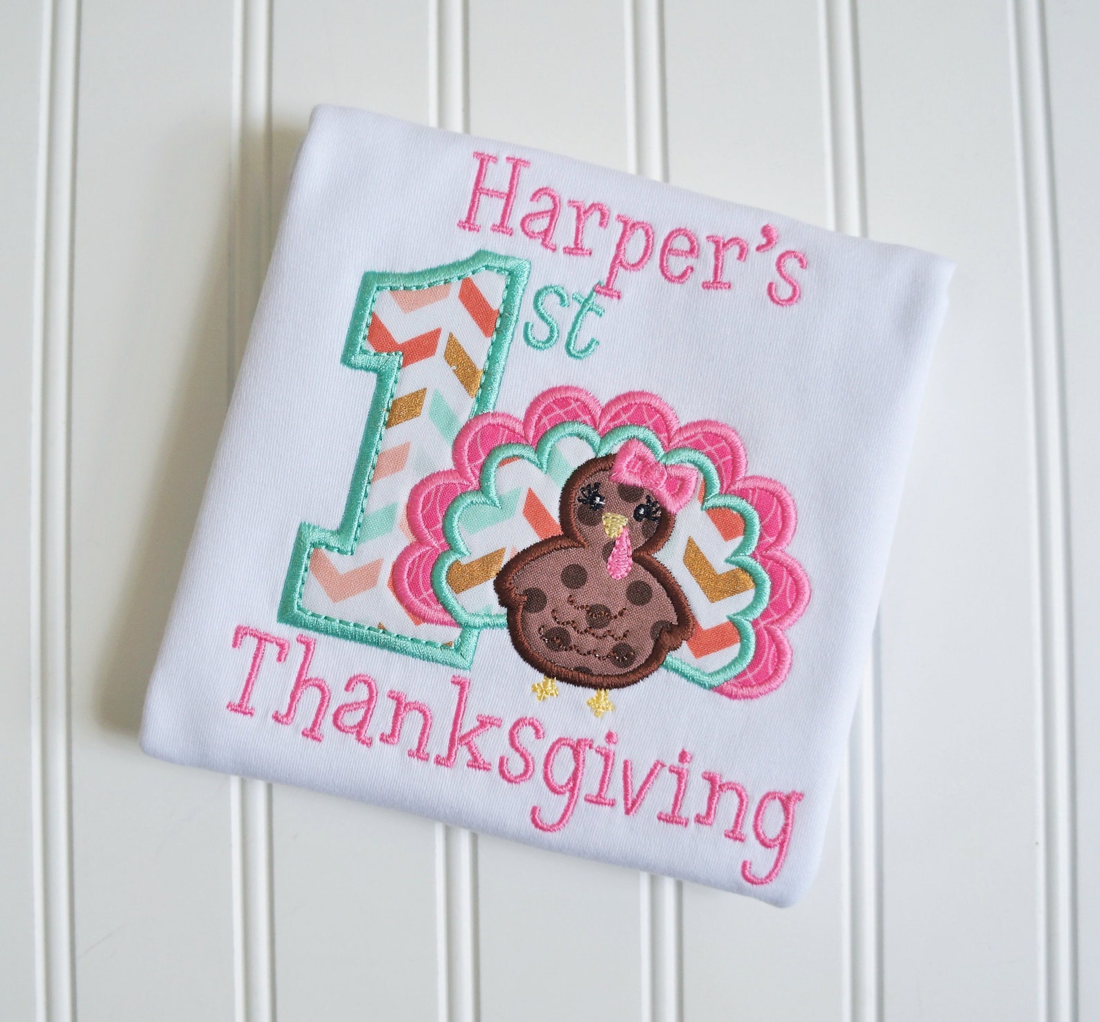 My First Thanksgiving Shirt Baby Thanksgiving Girl Turkey - Etsy