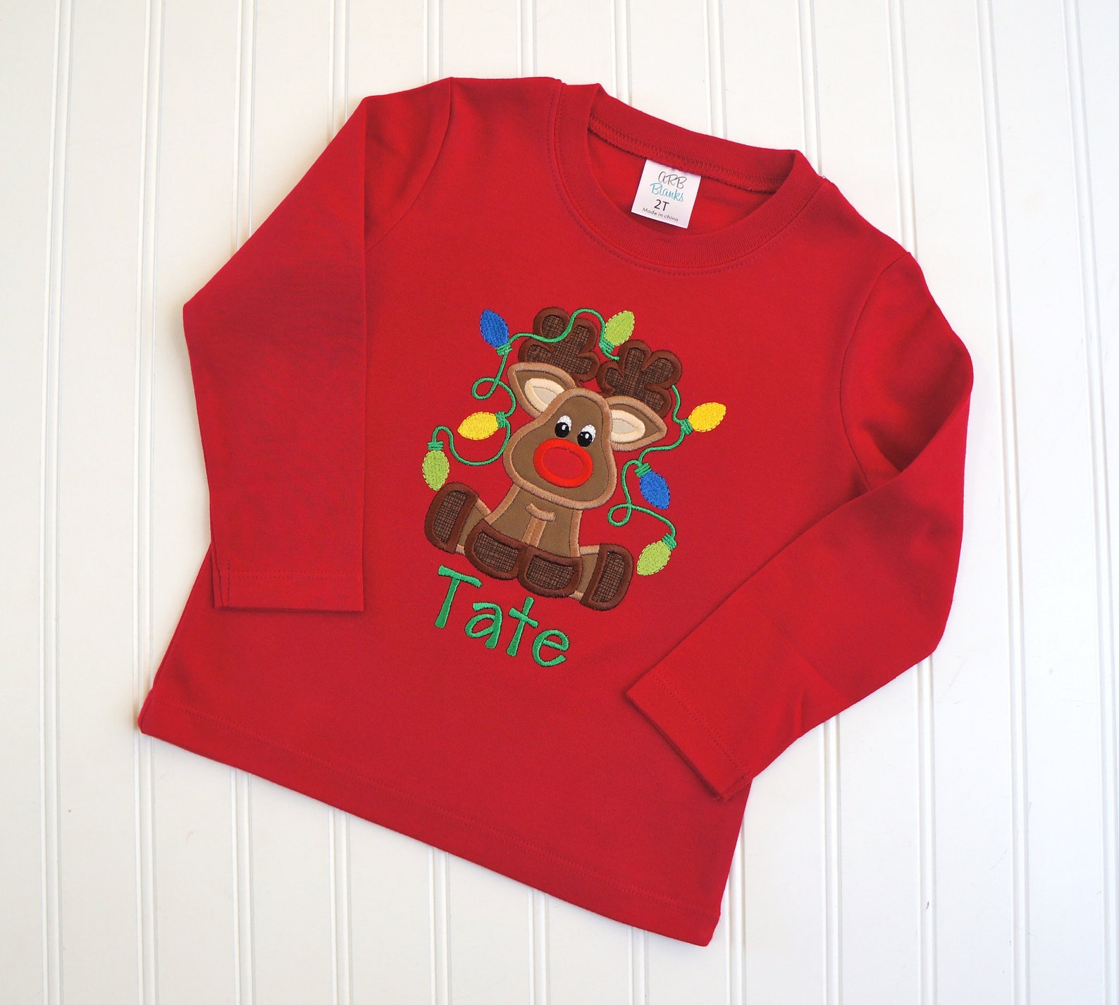 Reindeer Holiday Shirt, Reindeer Tangled, Reindeer Lights, Santa ...