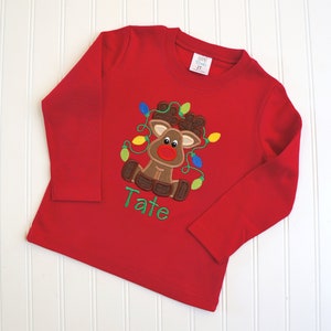 Reindeer Holiday Shirt, Reindeer Tangled, Reindeer Lights, Santa ...