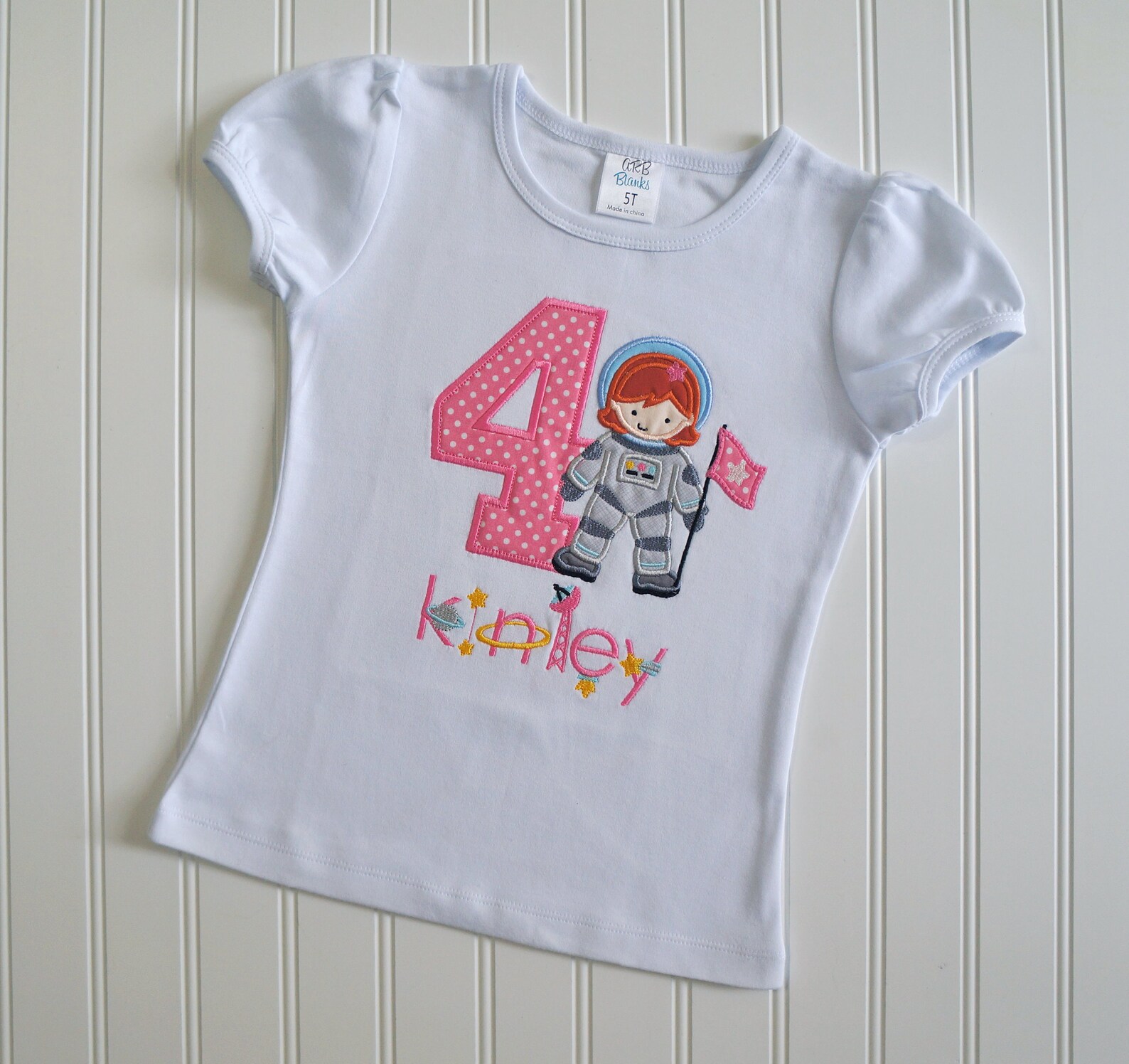 Girl Astronaut Shirt Astronaut Birthday Girl Space Birthday - Etsy