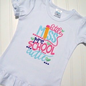 Little Miss School, Little Miss Cutie, Back to School Girl, Back to ...