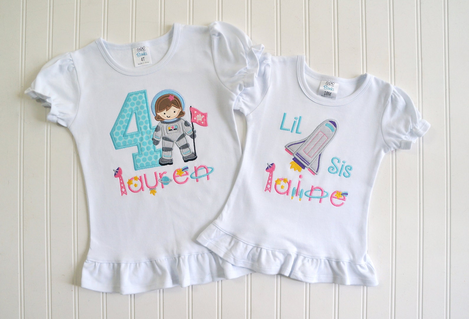 Girl Astronaut Shirt Astronaut Birthday Girl Space Birthday - Etsy