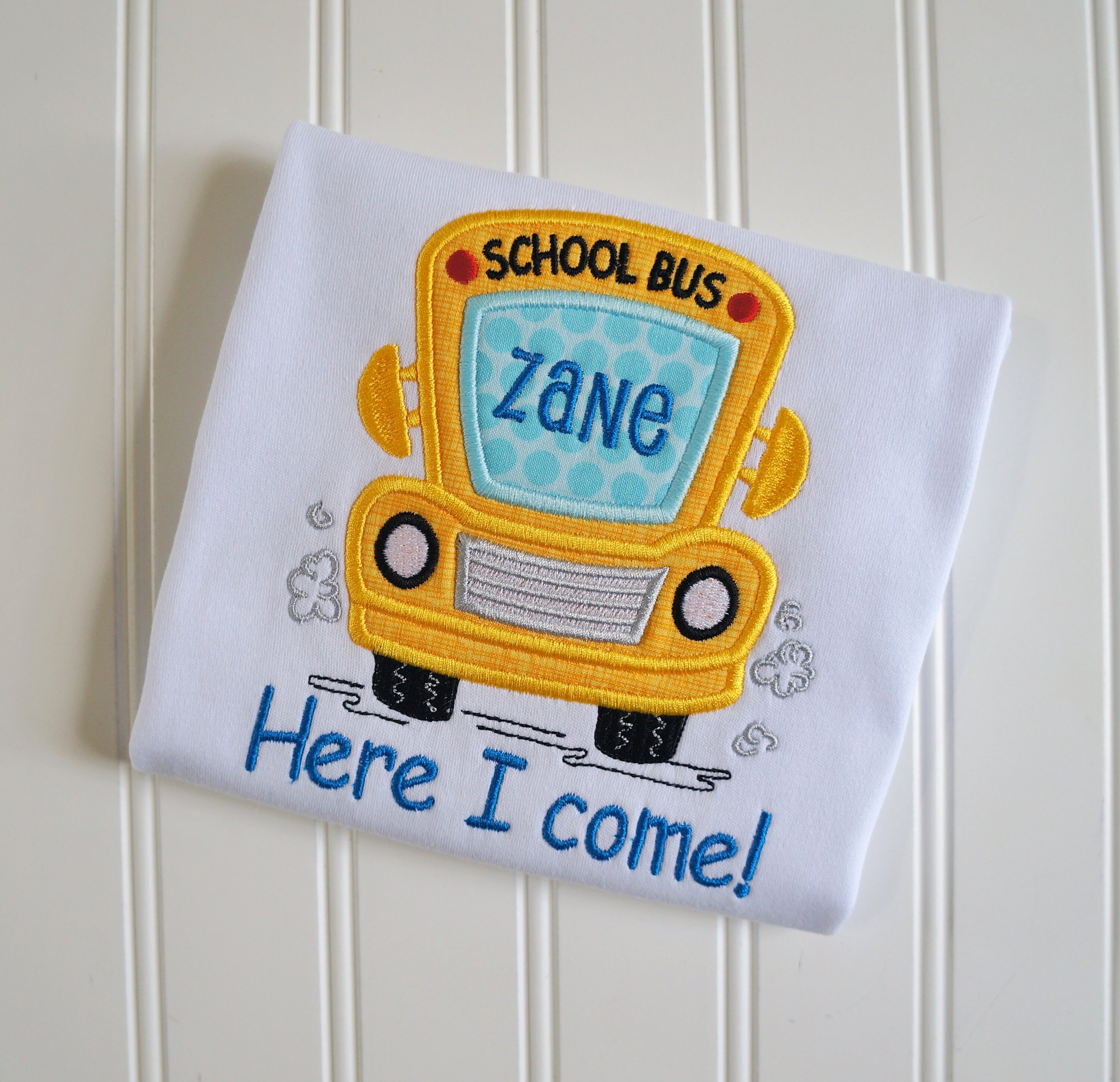School Bus Shirt Boys Back to School Preschool School Bus - Etsy