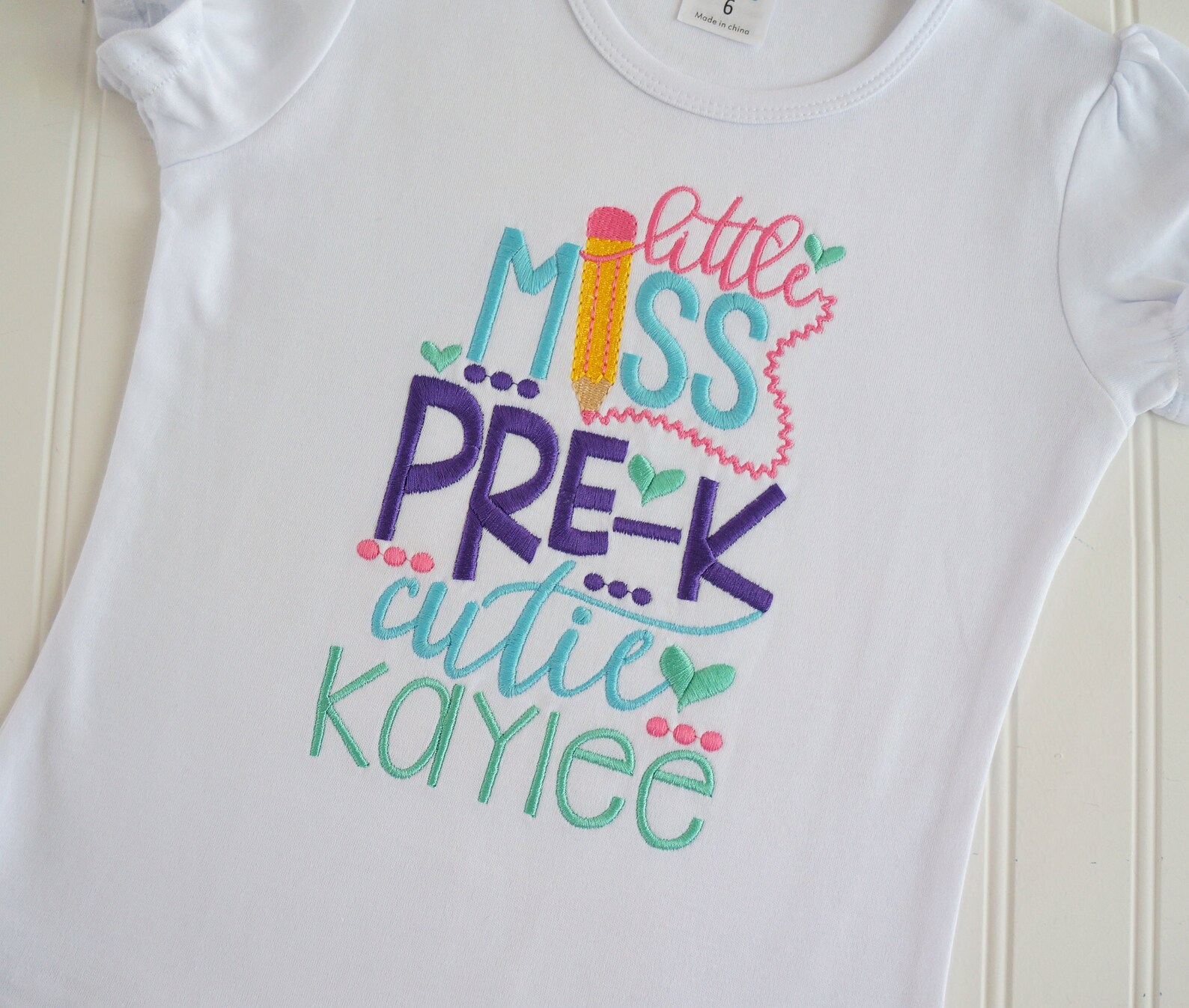 Little Miss School Little Miss Cutie Back to School Girl - Etsy