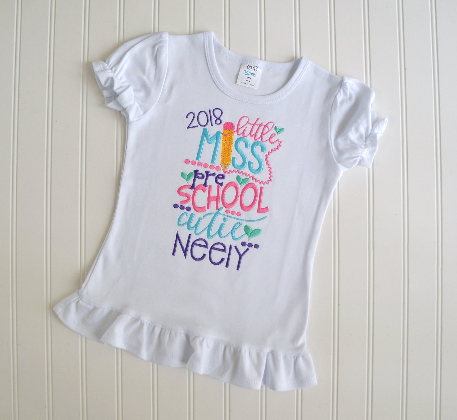 Little Miss School Little Miss Cutie Back to School Girl - Etsy