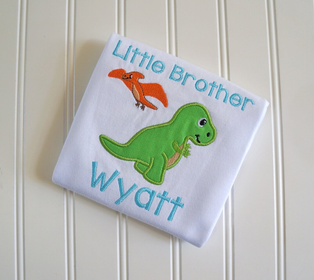 Big Brother Dinosaur, Little Brother Dino, Sibling Birthday Set ...