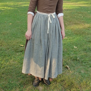 CUSTOM 18th Century Work Apron ~ 100% Hand-stitched in Your Choice of ...