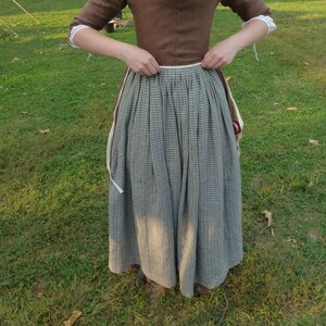 CUSTOM 18th Century Work Apron ~ 100% Hand-stitched in Your Choice of ...