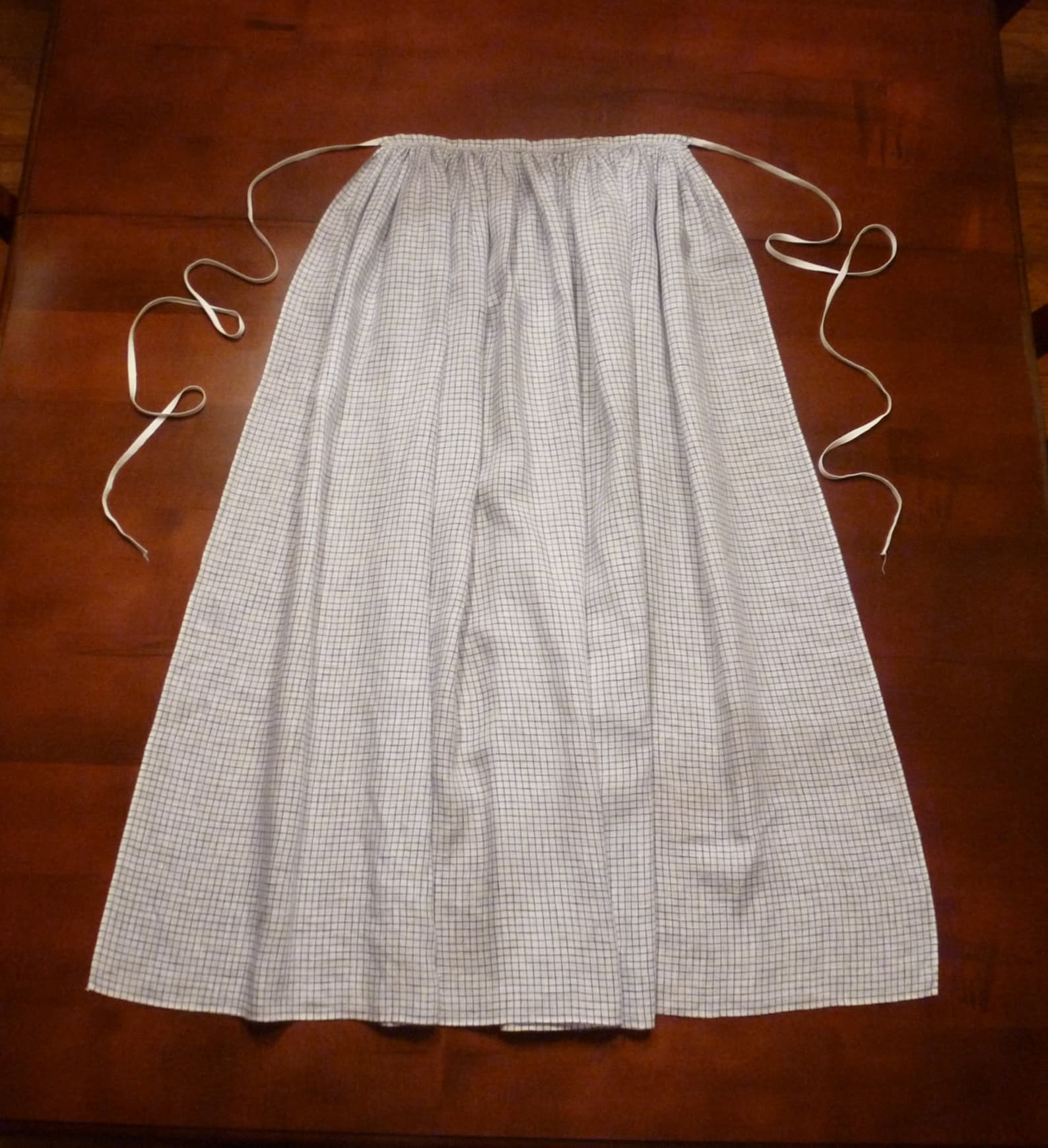 CUSTOM 18th Century Work Apron 100% Hand-stitched in Your - Etsy