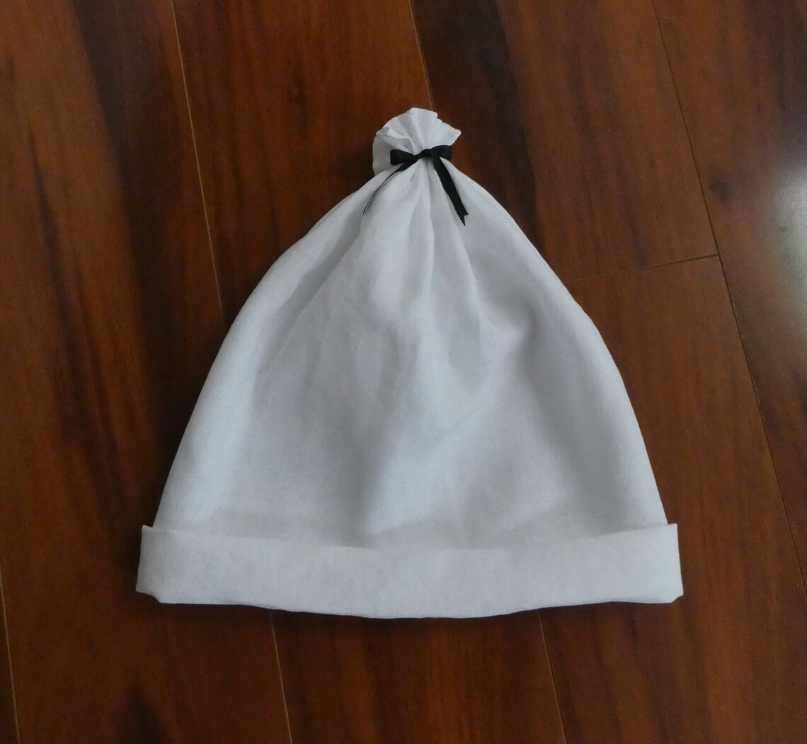 18th Century Gentleman's Linen Work Cap or Tradesman's - Etsy