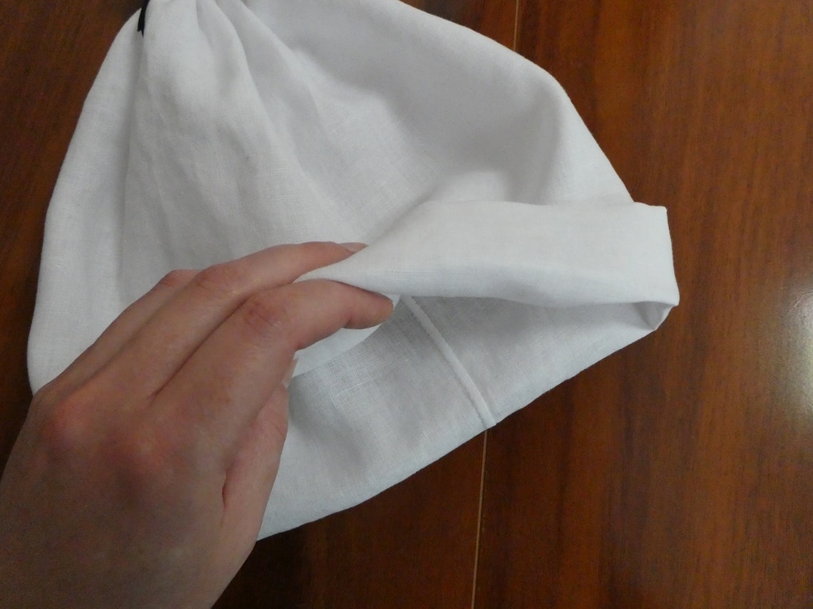 18th Century Gentleman's Linen Work Cap or Tradesman's - Etsy