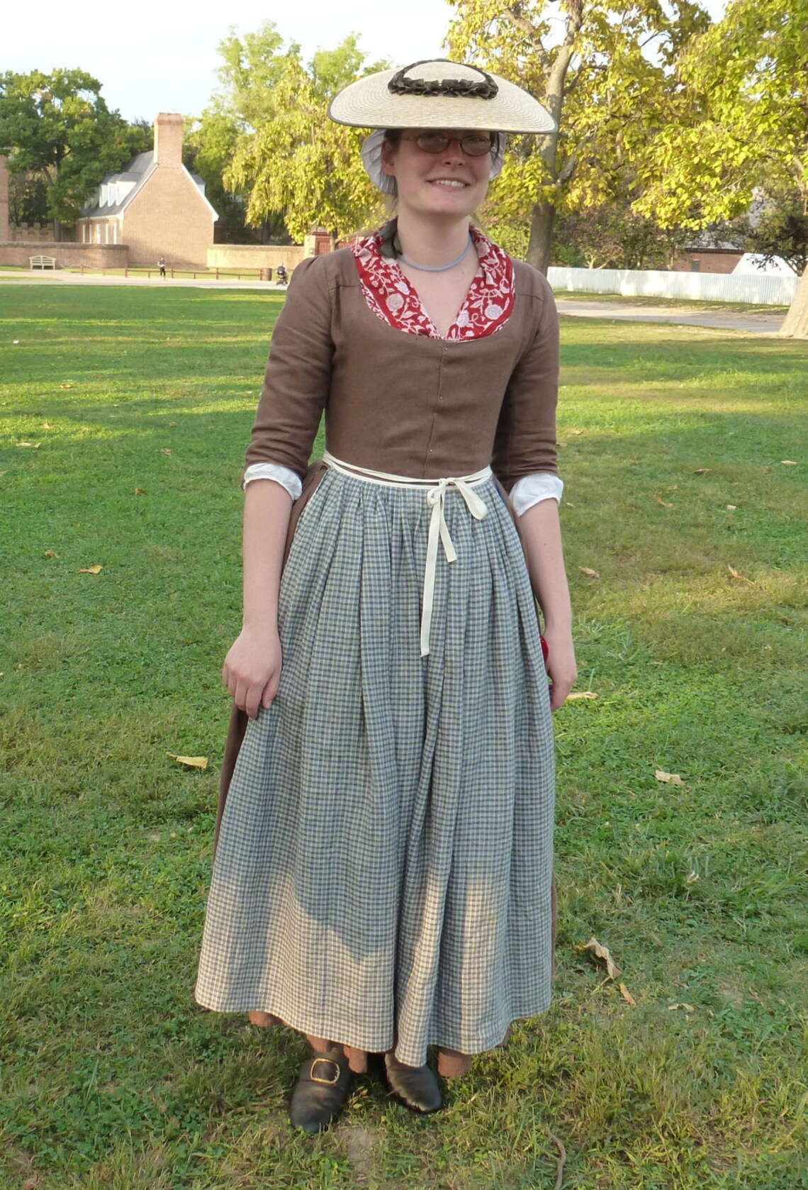 CUSTOM 18th Century Work Apron ~ 100% Hand-stitched in Your Choice of ...