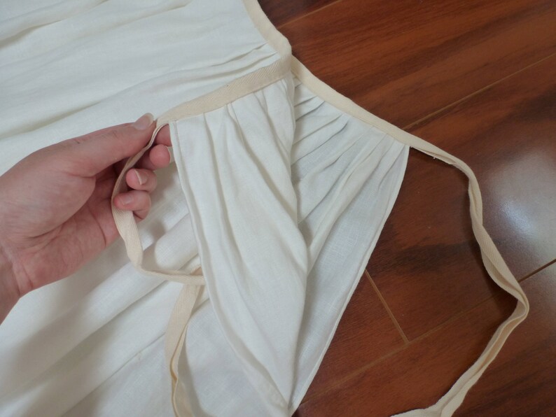 I'm making a simple pleated petticoat by hand but did not calculate the ...