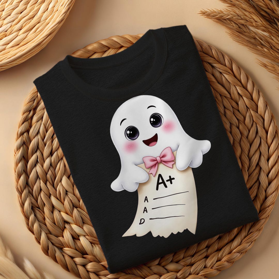 Cute Ghost Teacher PNG, Halloween Teacher Ghost PNG, Teacher Clipart ...