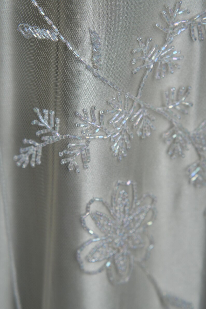 Vintage Y2K Ombré Champagne Gold Vampy Gothic Beaded Prom Dress Evening ...