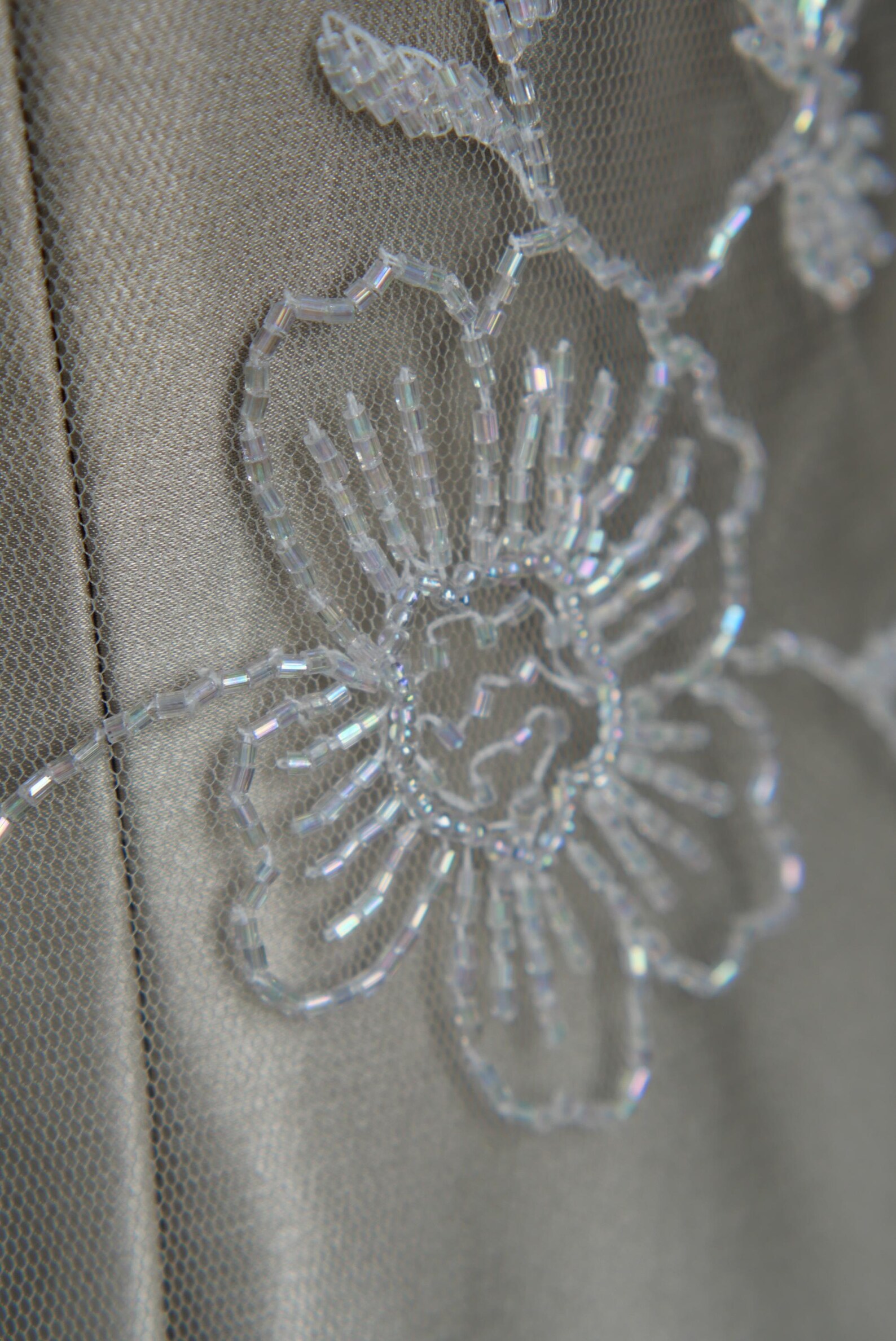 Vintage Y2K Ombré Champagne Gold Vampy Gothic Beaded Prom Dress Evening ...