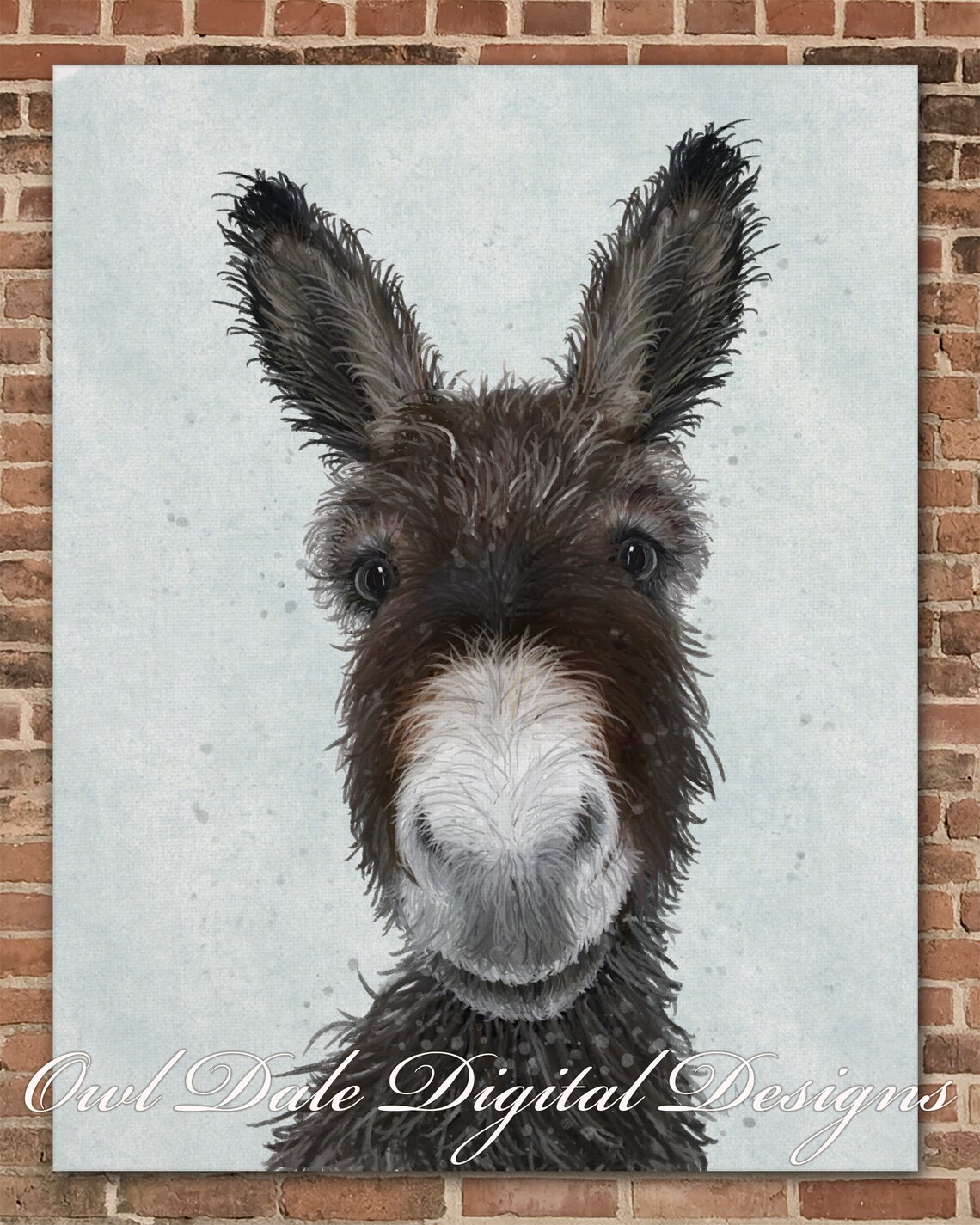 The Burro - Chester - Digital Download - Etsy