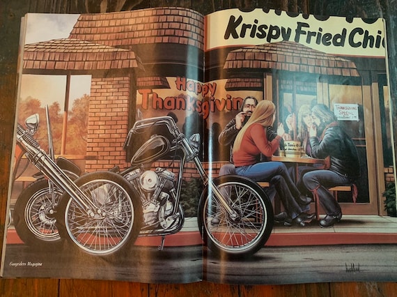 Easy Rider Magazine Art