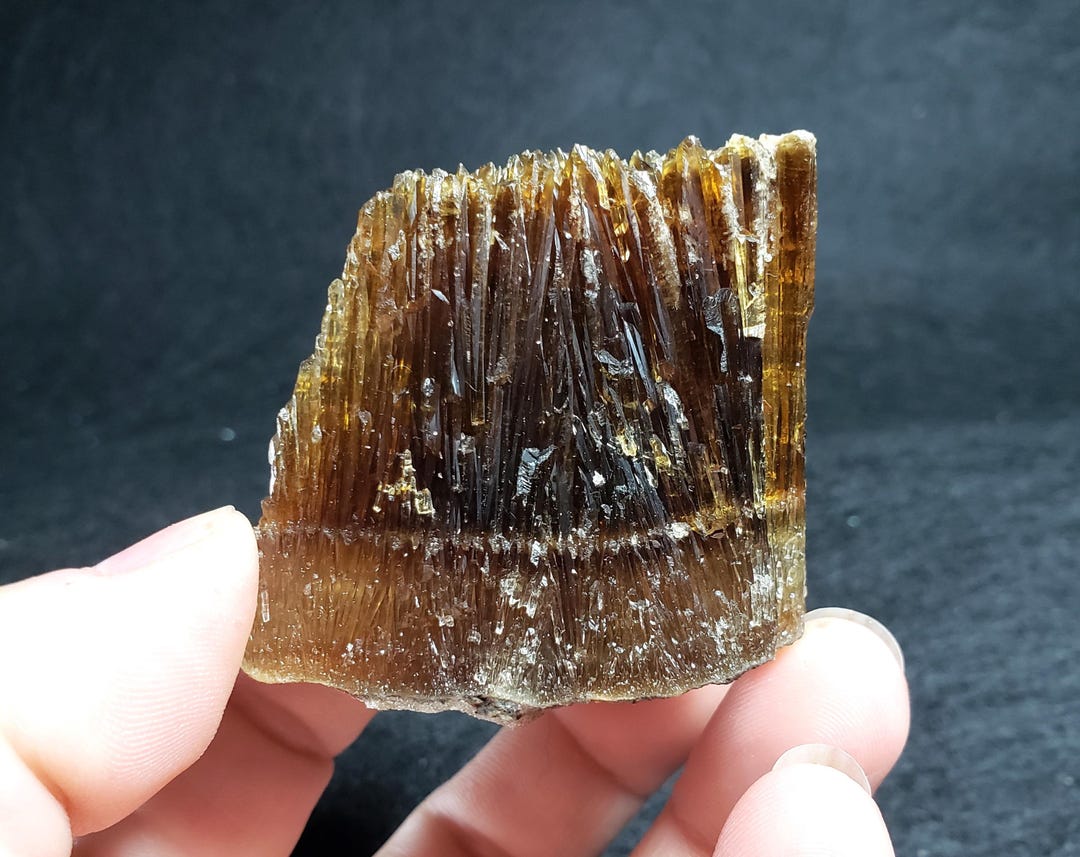 Root Beer Calcite Crystal Spray / Amber Calcite / Honey Calcite Crystal ...