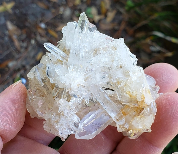Damage Free Needle Quartz Crystal Cluster From Sichuan Province, China ...