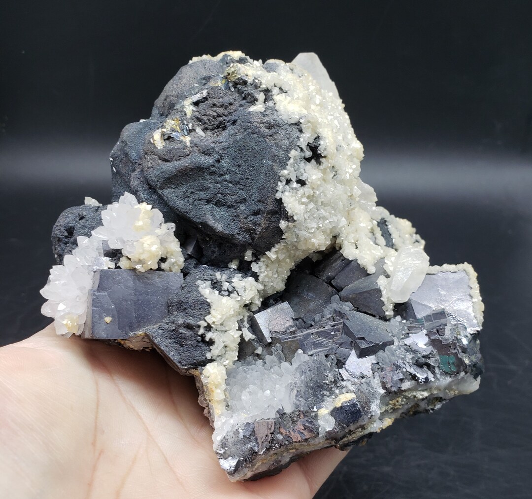 DISCOUNTED: 4+lbs. Yindu Mine Black Marmatite, Sphalerite & Galena ...