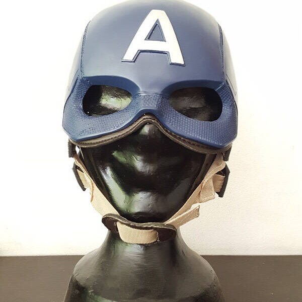 Captain America Helmet - Etsy