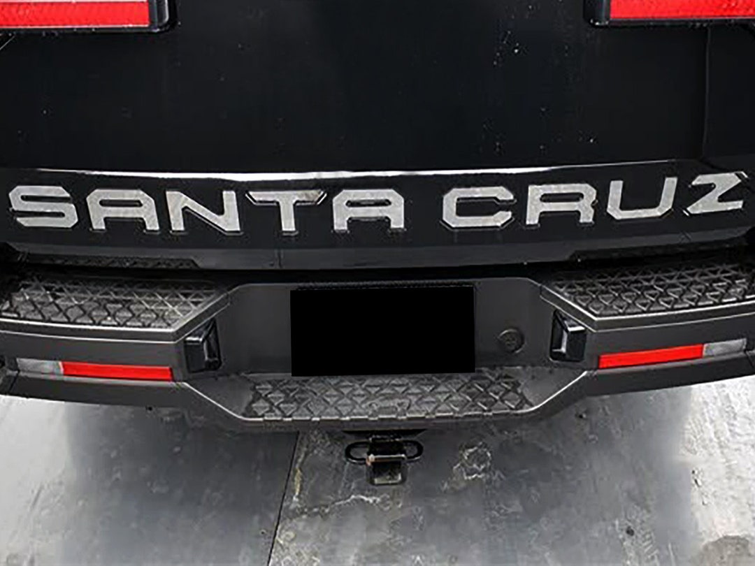 For 2022 2023 Hyundai Santa Cruz Rear Tailgate Stainless Steel ...